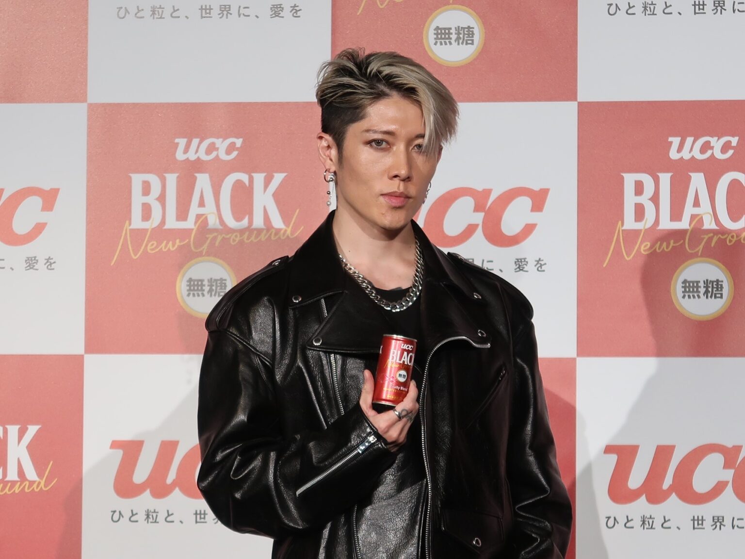 MIYAVIがロック魂を称賛／UCC | フードウイークリーWEB｜週刊食品