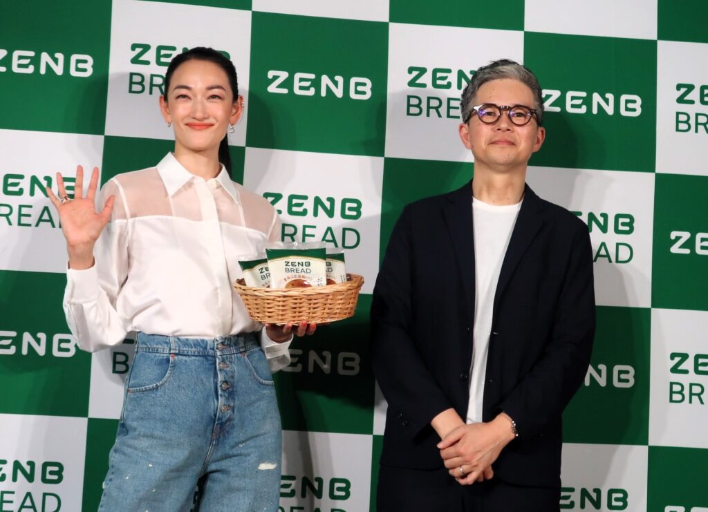 冨永愛がZENBブレッド新CMに／ZENB JAPAN | フードウイークリーWEB｜週刊食品